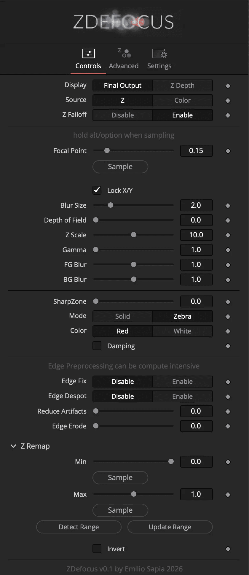 Fridays for Fusion: ZDefocus Adds a More Practical Z-Depth Blur ...